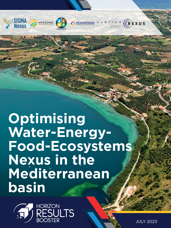 Joint Policy Paper “Optimising Water-Energy-Food-Ecosystems Nexus in the Mediterranean basin ...